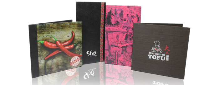 Custom Design Asian Menu Covers | Wholesale Manufacturers